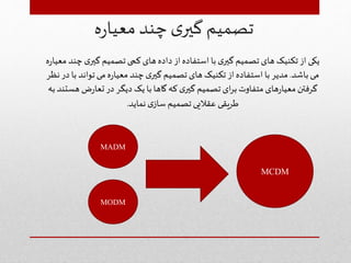 Multi Criteria Decision Making With PROMETHEE method and software | PPTX