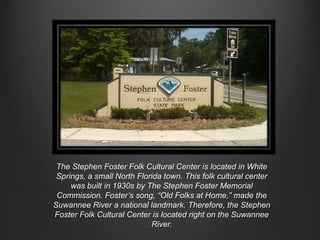 Stephen Foster and His Modern Day Depiction | PPTX | Oldies/Adult ...