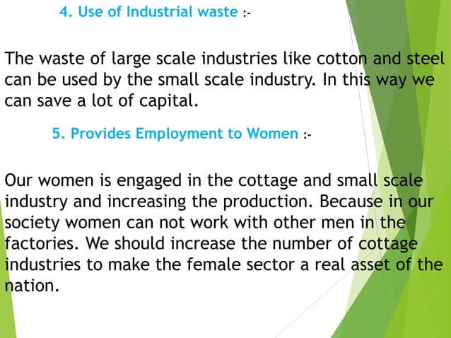 Small and cottage industries | PPTX