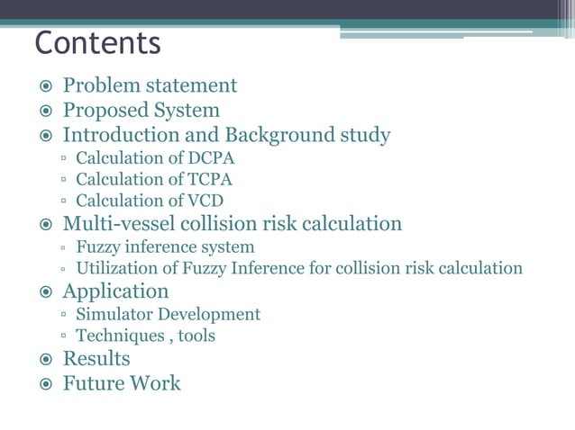 AN Intelligent Realtime multiple vessel collision risk assessment ...