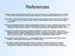Alternatives to Point-Scan Confocal Microscopy | PPT