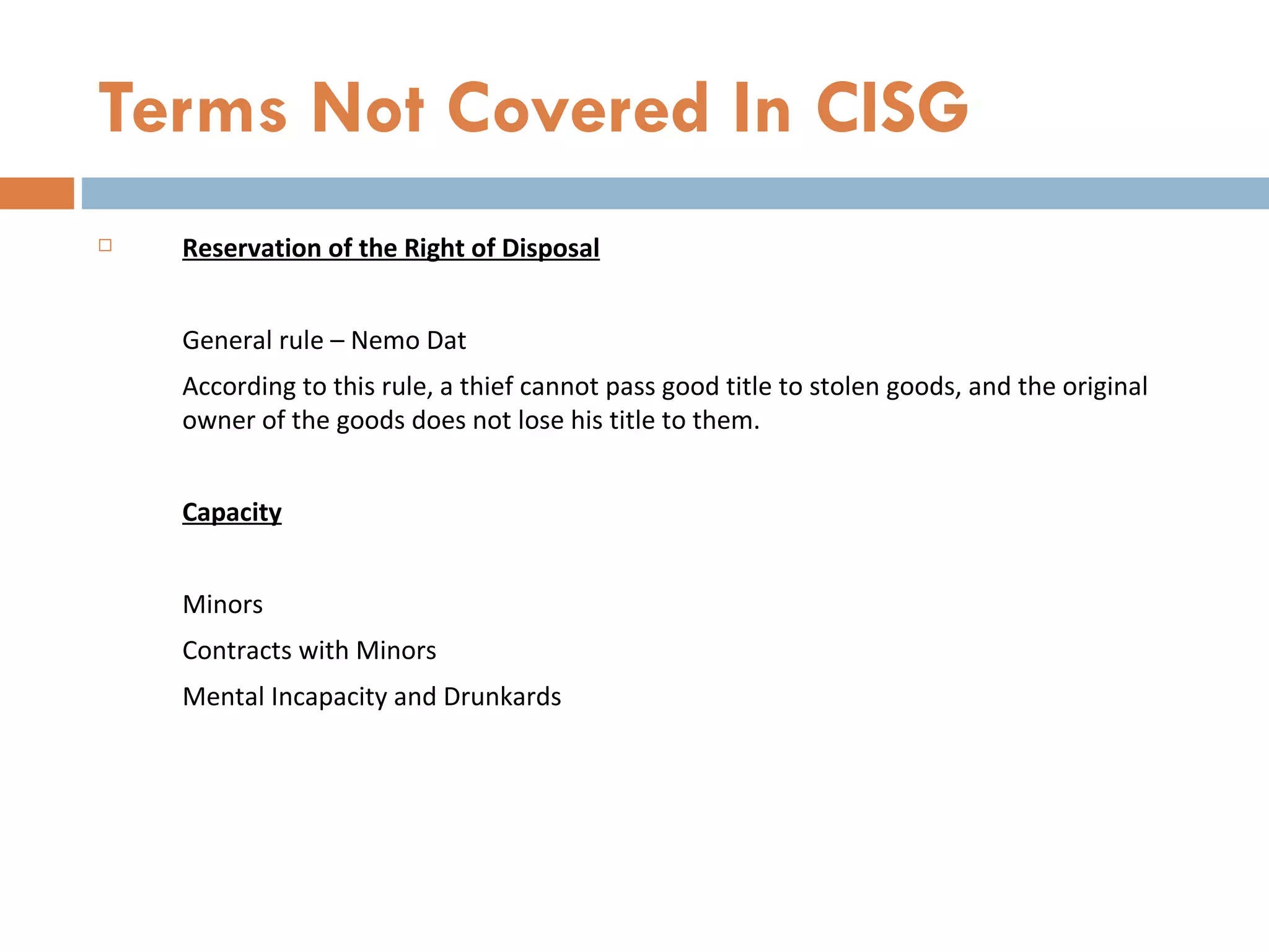 CISG - Contract of Sale of Goods | PPT