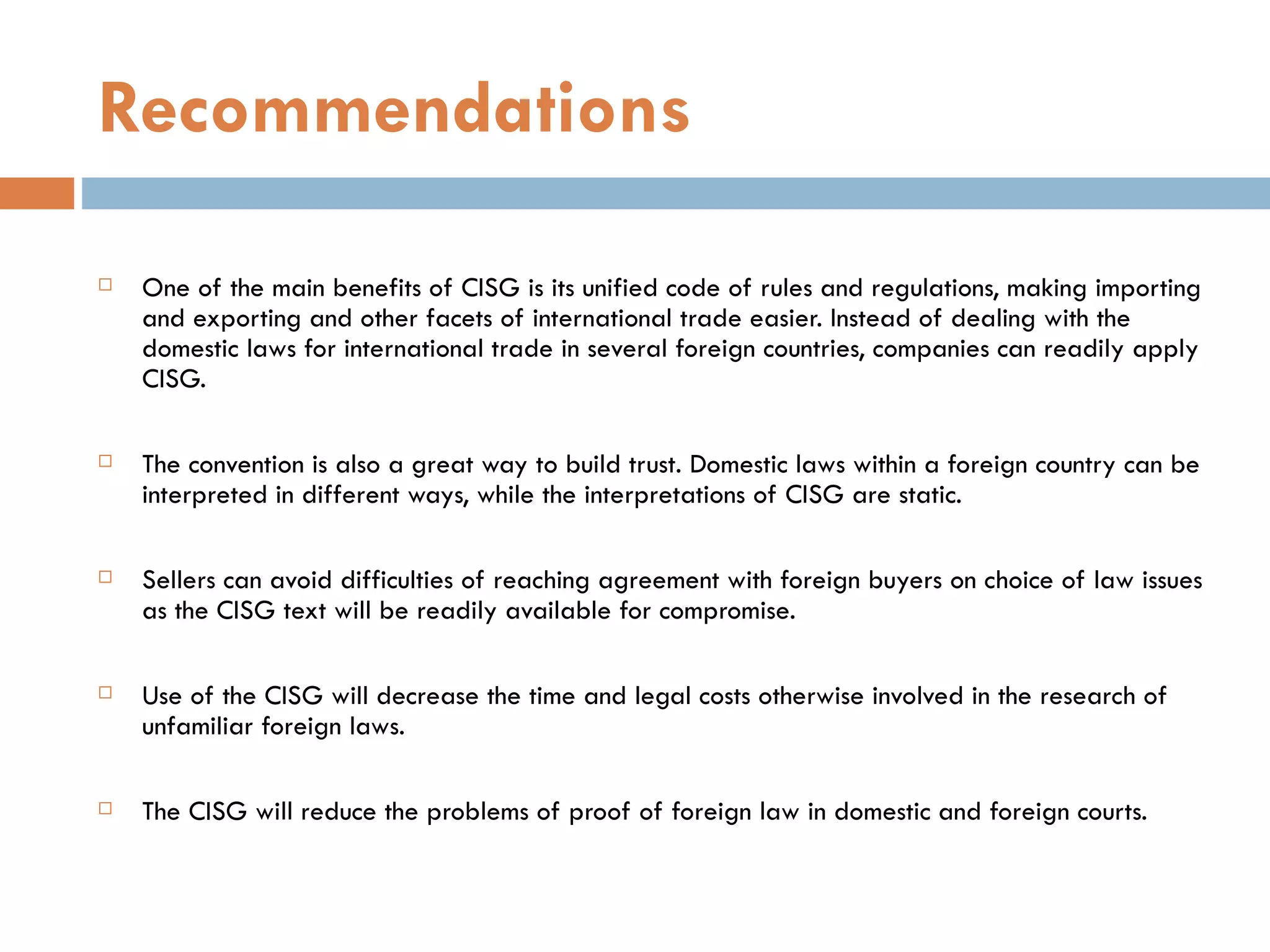 CISG - Contract of Sale of Goods | PPT