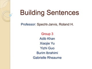 Group 3 Presentation | PPT