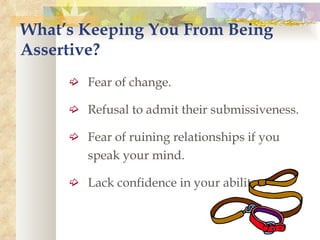 ASSERTIVENESS | PPT | Parenting Babies and Toddlers | Parenting