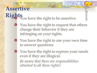 ASSERTIVENESS | PPT