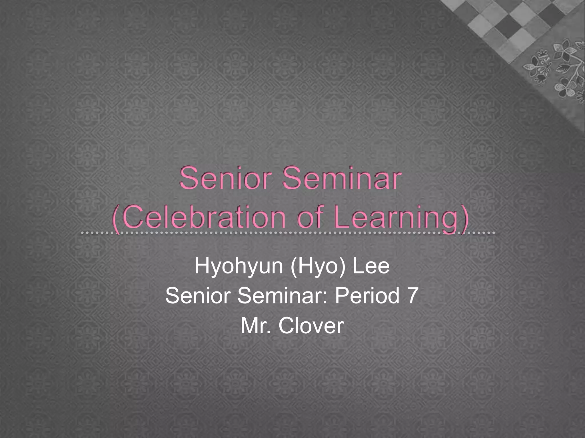 Final presentation | PPT