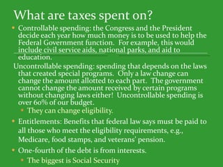 Presentation on Taxes | PPT