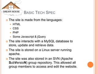 Dream House Project Presentation | PPTX