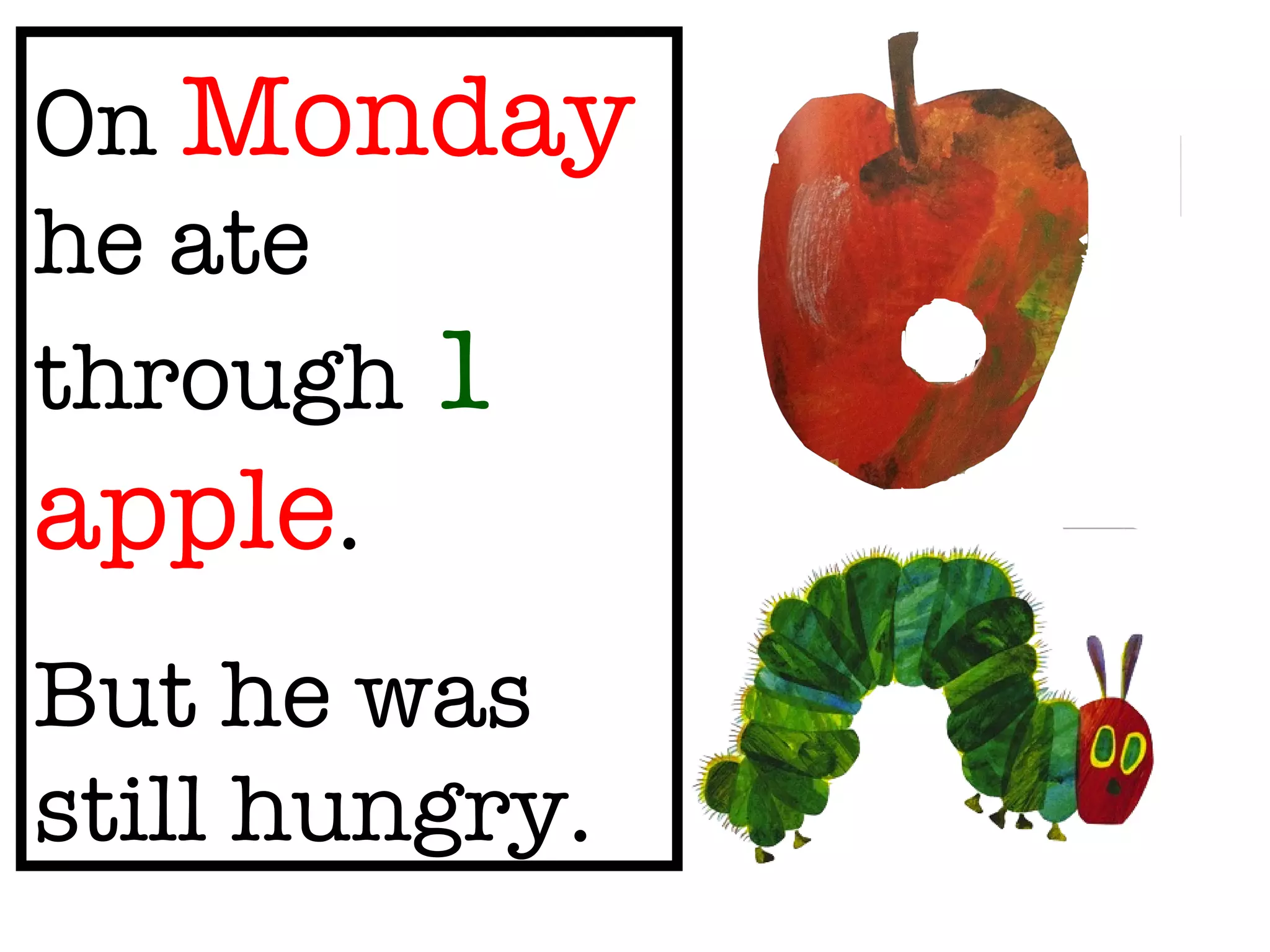 The Very Hungry Caterpillar | PPT