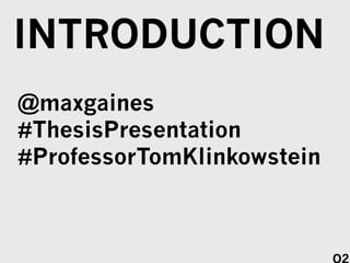 Final Thesis Presentation | PPT