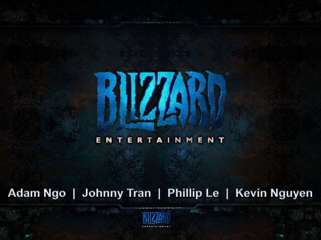 Blizzard Entertainment Presentation | PPTX