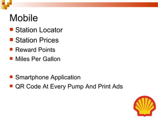 Shell Digital Marketing Strategy | PPT