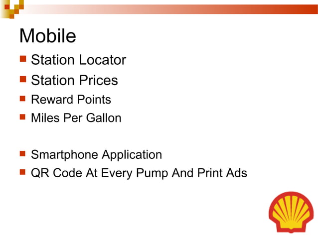 Shell Digital Marketing Strategy | PPT