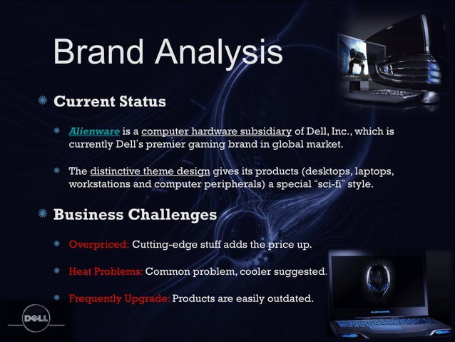 Digital Strategy For Dell Alienware | PPT | Computing | Technology ...