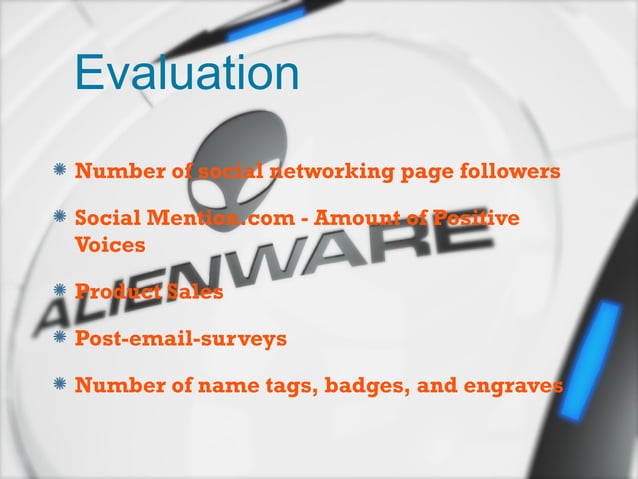 Digital Strategy For Dell Alienware | PPT | Computing | Technology ...