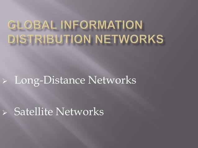 Information Super Highway | PPTX