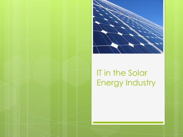 Solar Panels | PPT