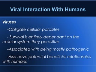 Microbiology: Human - Microbe Interactions | PPT