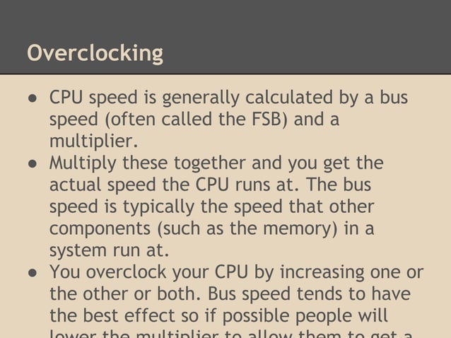 Intro to Buses (Computer Architecture) | PDF