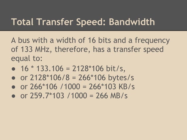 Intro to Buses (Computer Architecture) | PDF