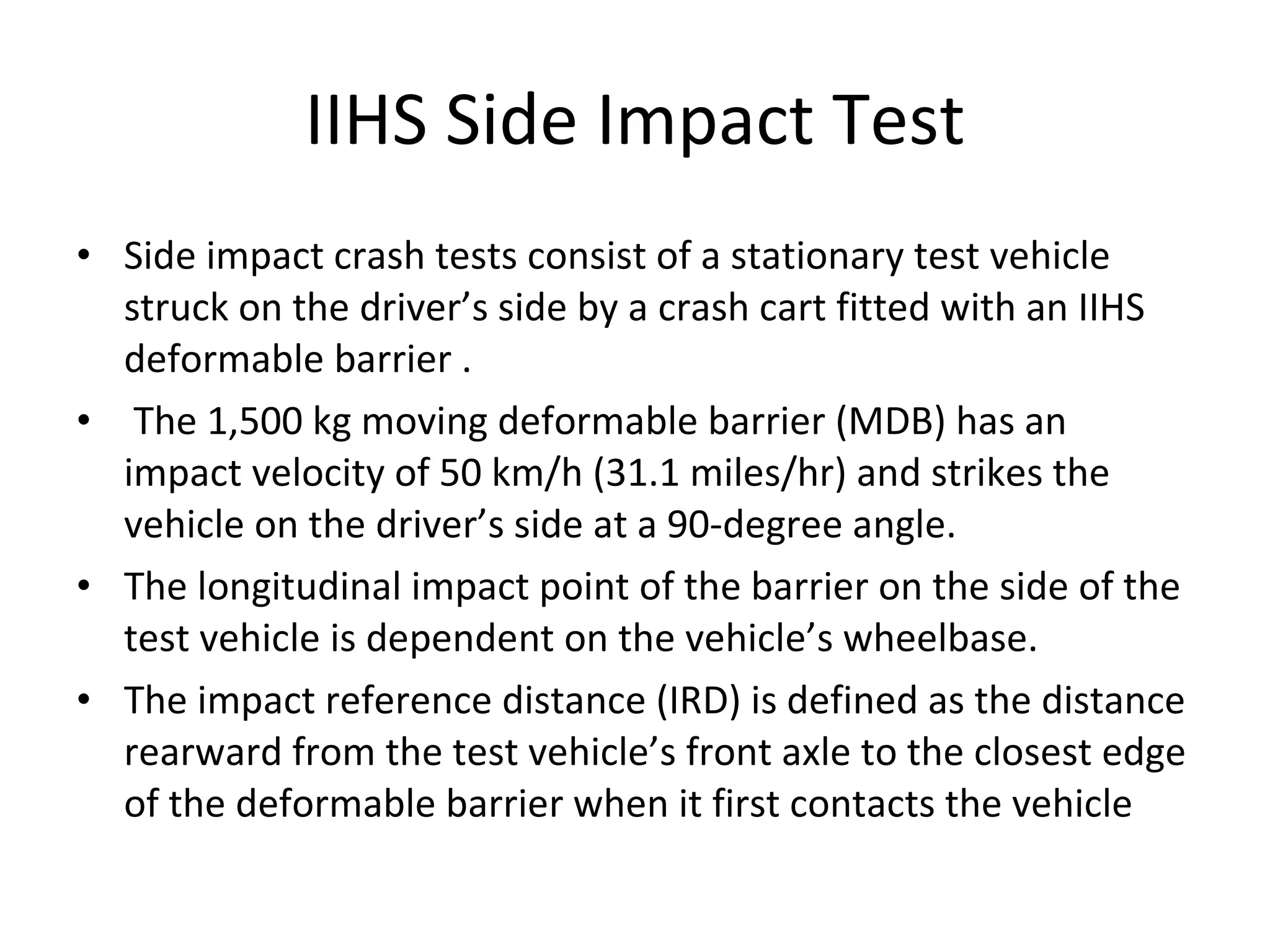 Crashwortiness and Occupant Protection | PPT