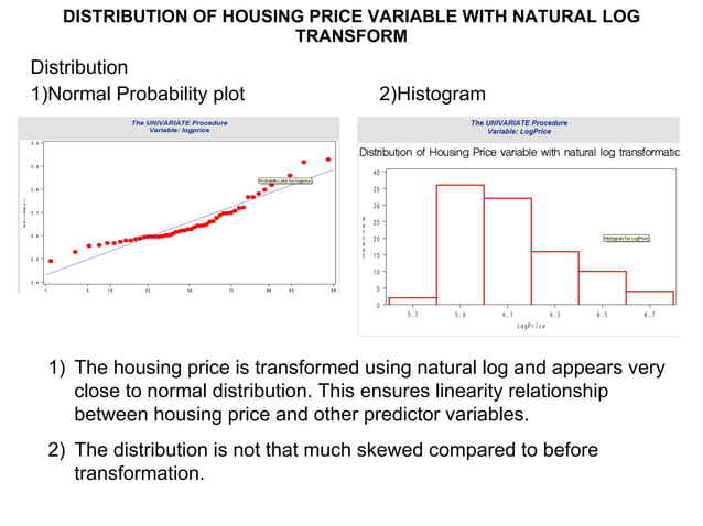 Prediction of house price using multiple regression | PPT