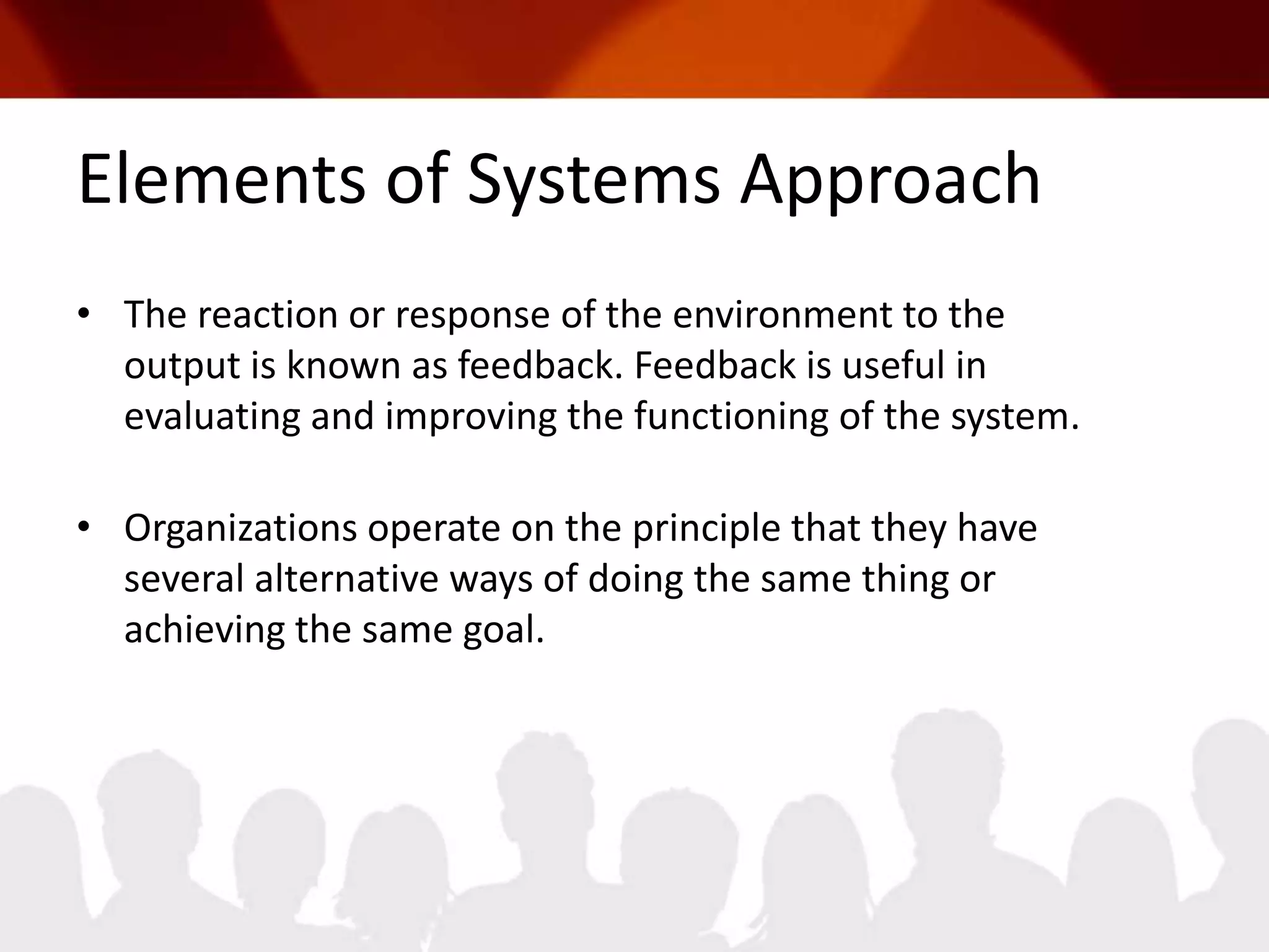 Systems Approach to Management | PPTX