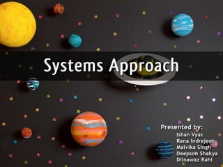 Systems Approach to Management | PPTX