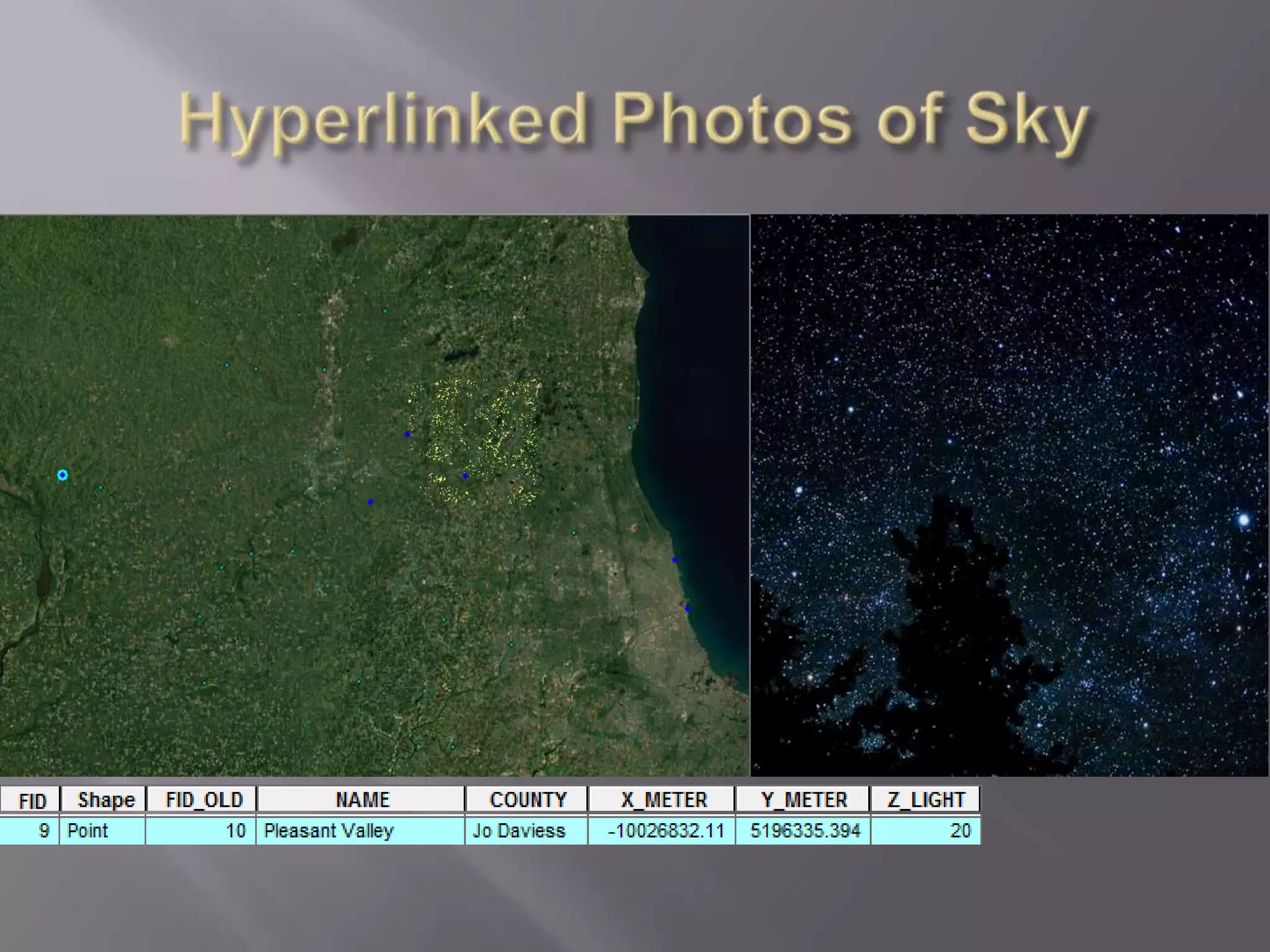 Light Pollution Analysis in Northern Illinois | PPTX | Geography | Science