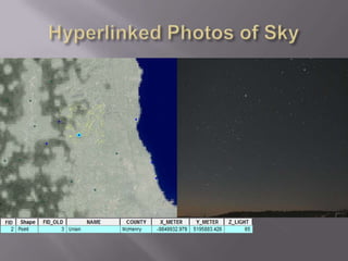 Light Pollution Analysis in Northern Illinois | PPTX | Geography | Science