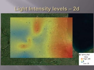 Light Pollution Analysis in Northern Illinois | PPTX | Geography | Science