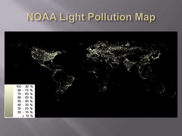 Light Pollution Analysis in Northern Illinois | PPTX | Geography | Science