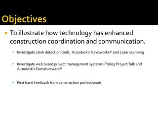 Communication & Coordination on a Construction Project Through Building ...