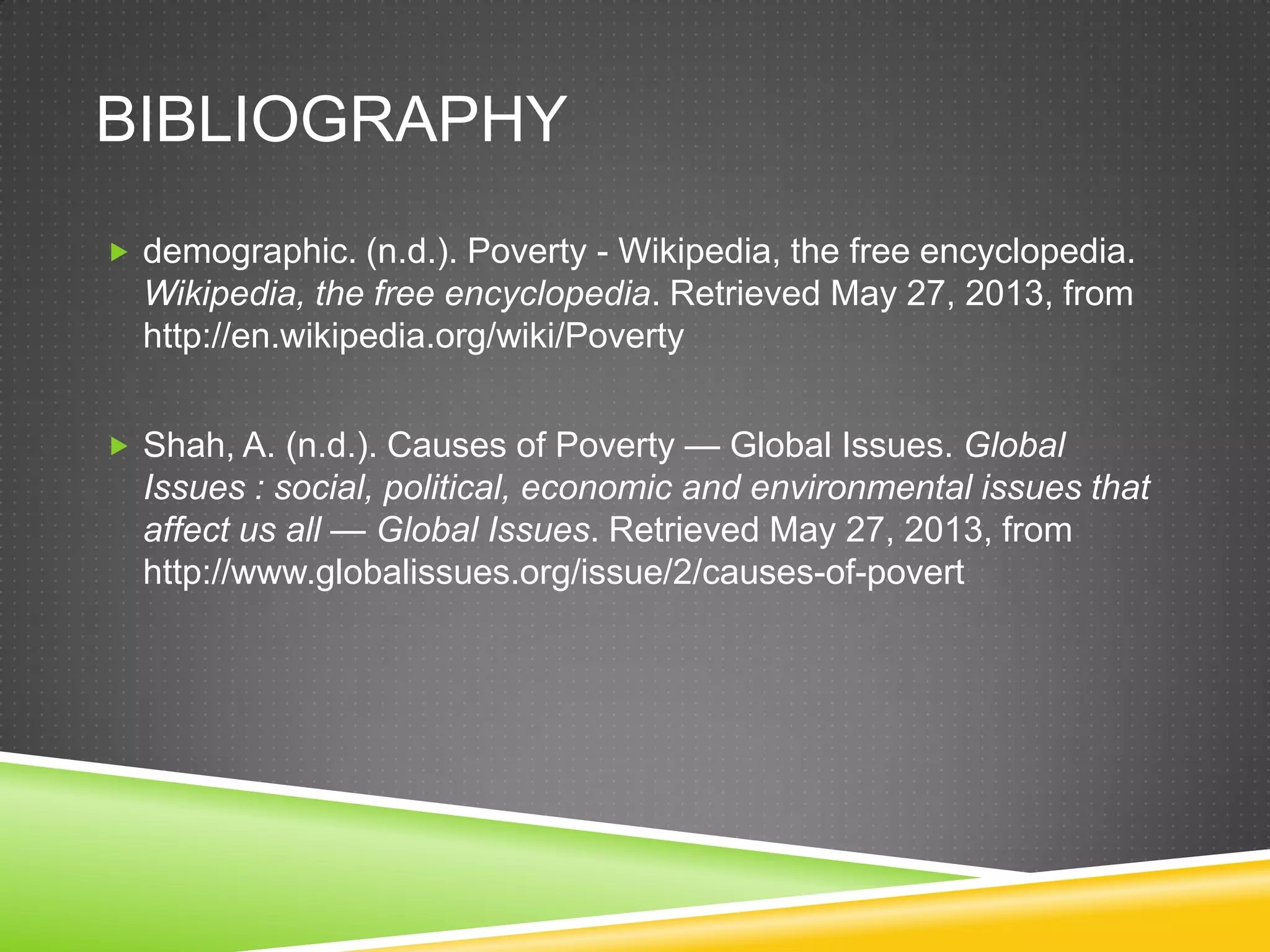 Poverty | PPT