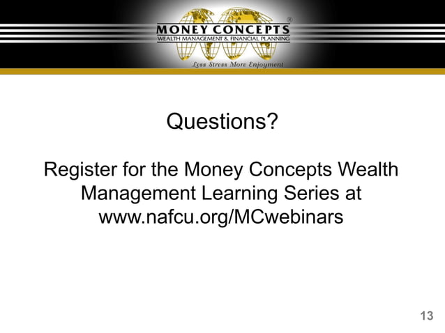 How to Start a Wealth Management Program (Webinar Slides) | Money ...