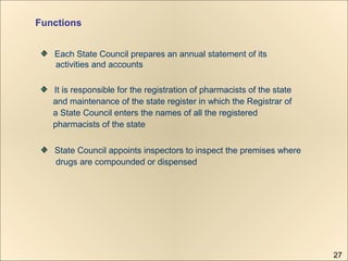 pharmaceutical associations, societies and statutory councils | PPT ...