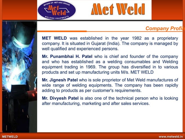Met weld - Welding Machine Manufacturers - ahmedabad - gujarat - INDIA ...