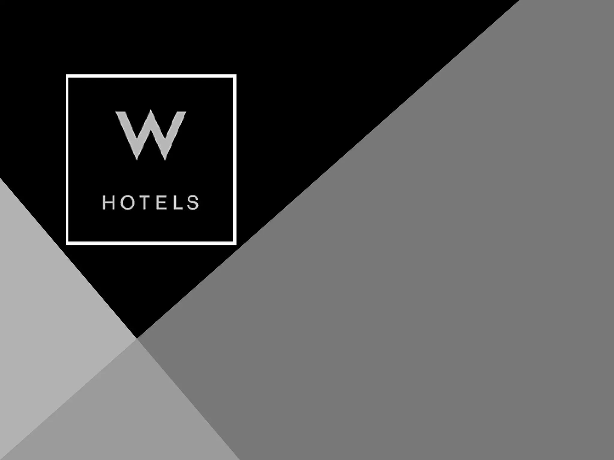 W Hotels NMDL Presentation | PPTX