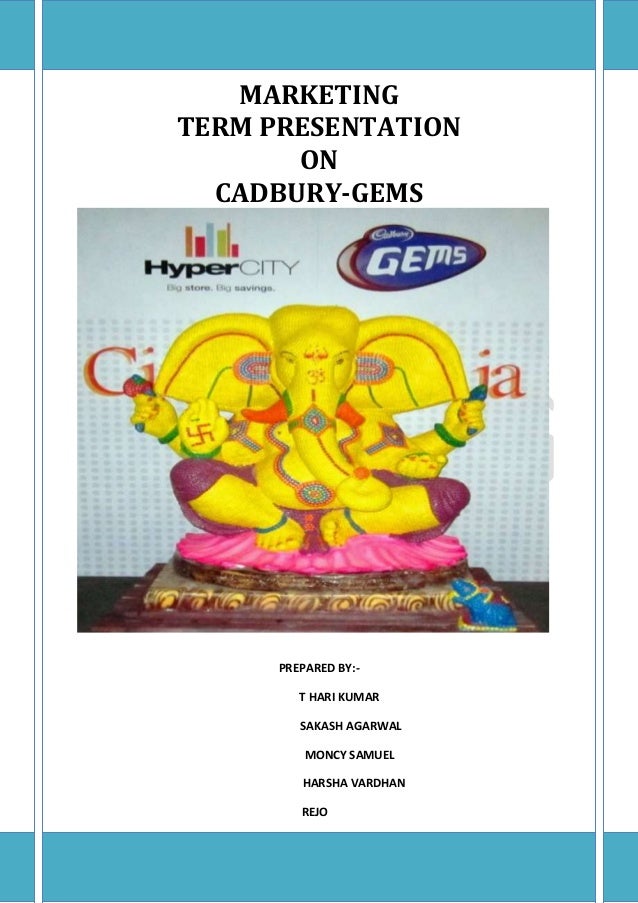 Cadbury Gems Ad