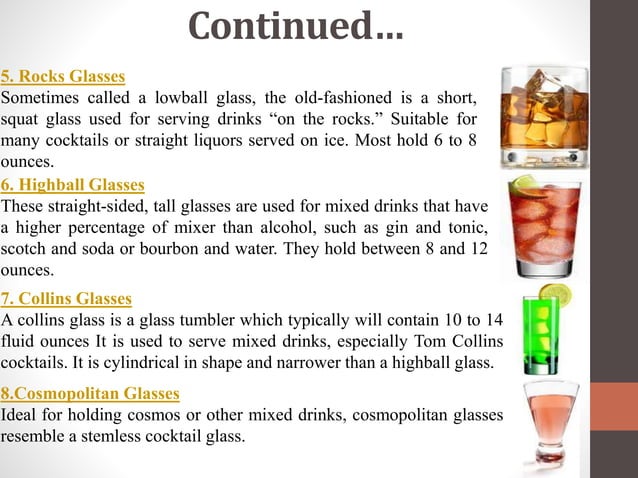 TYPES OF GLASSWARES | PPT
