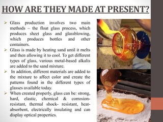 TYPES OF GLASSWARES | PPTX