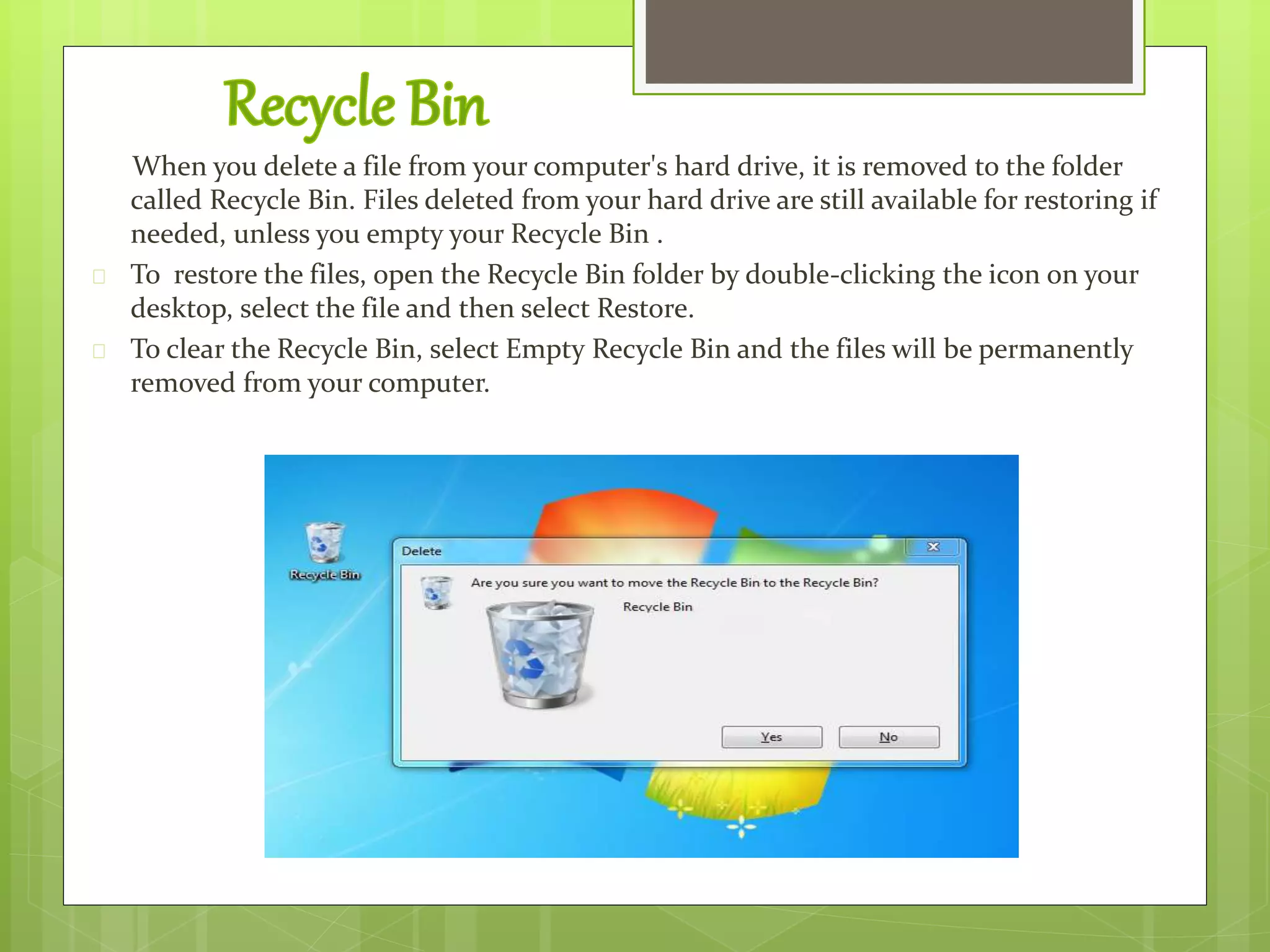 windows and its components | PPTX | Operating Systems | Computer ...