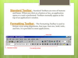 windows and its components | PPTX