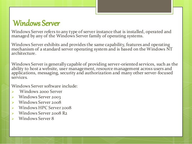 windows and its components