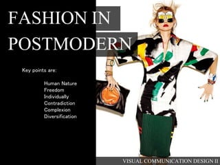 Postmodern Fashion | PPTX