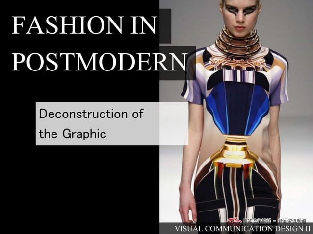 Postmodern Fashion | PPTX