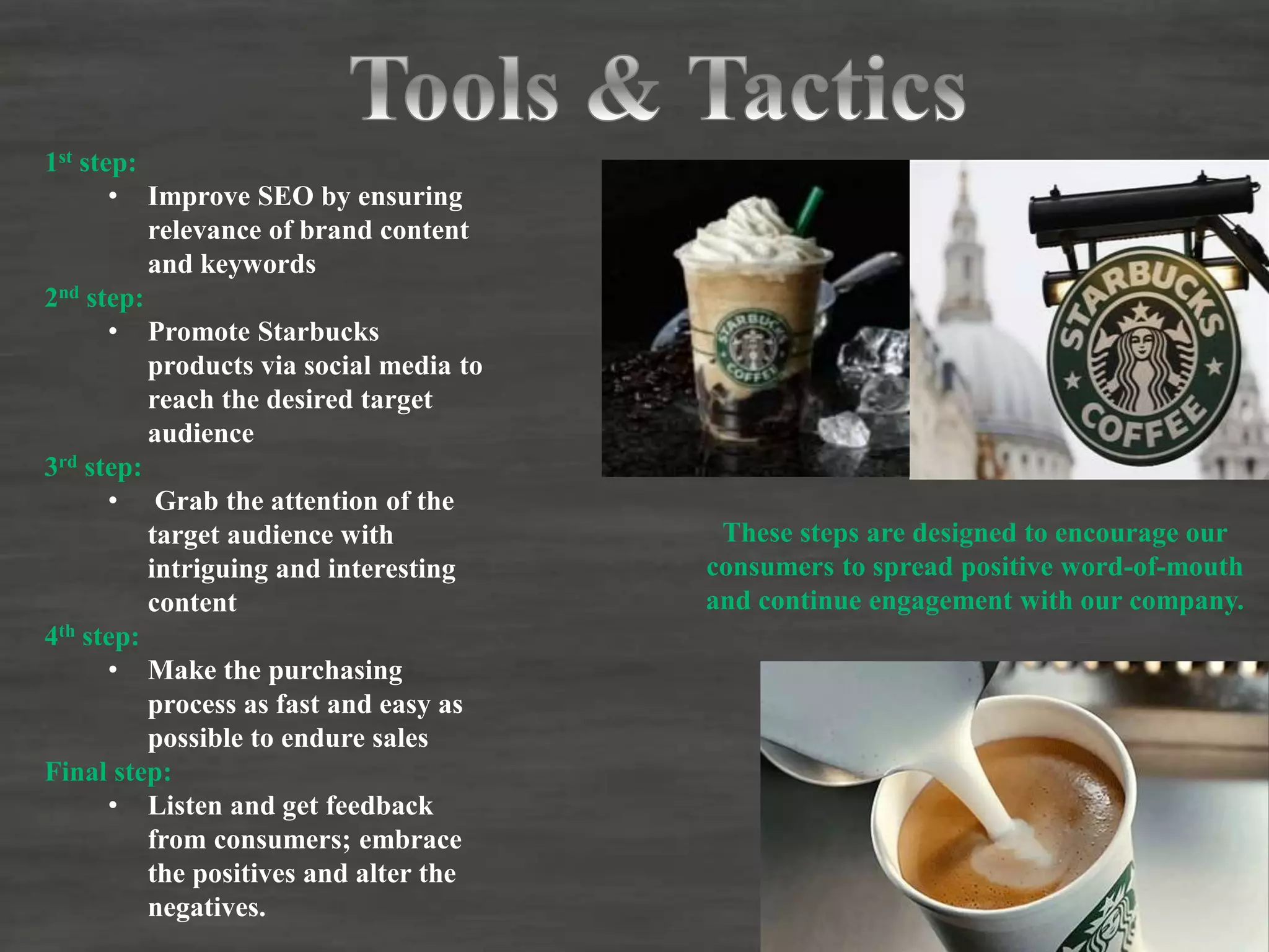 Starbucks Digital Strategy Plan | PPTX