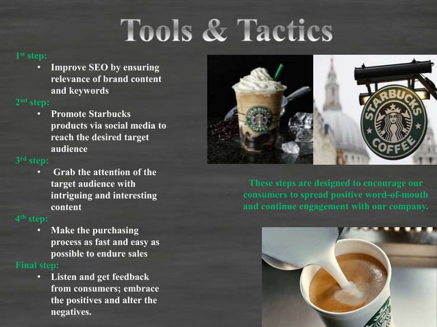Starbucks Digital Strategy Plan | PPTX