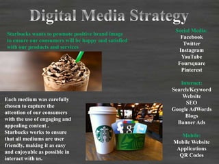 Starbucks Digital Strategy Plan | PPTX